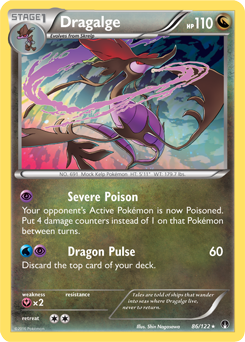 #0691 Dragalge - Juego de Cartas de Pokémon - Pokéxperto