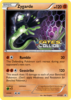 Zygarde - Carta 129/211 (XY Promocionales) - CartaDex Pokémon - Pokéxperto