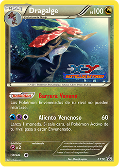 #0691 Dragalge - Juego de Cartas de Pokémon - Pokéxperto