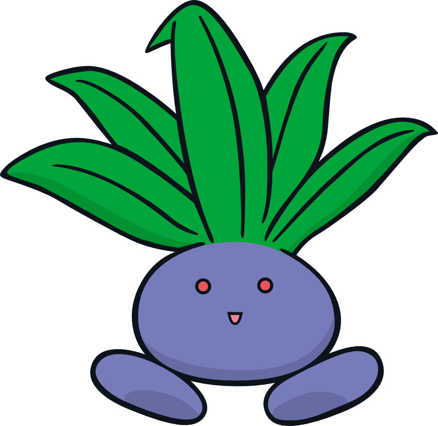 #0043 Oddish - PokéDex Nacional - Pokéxperto
